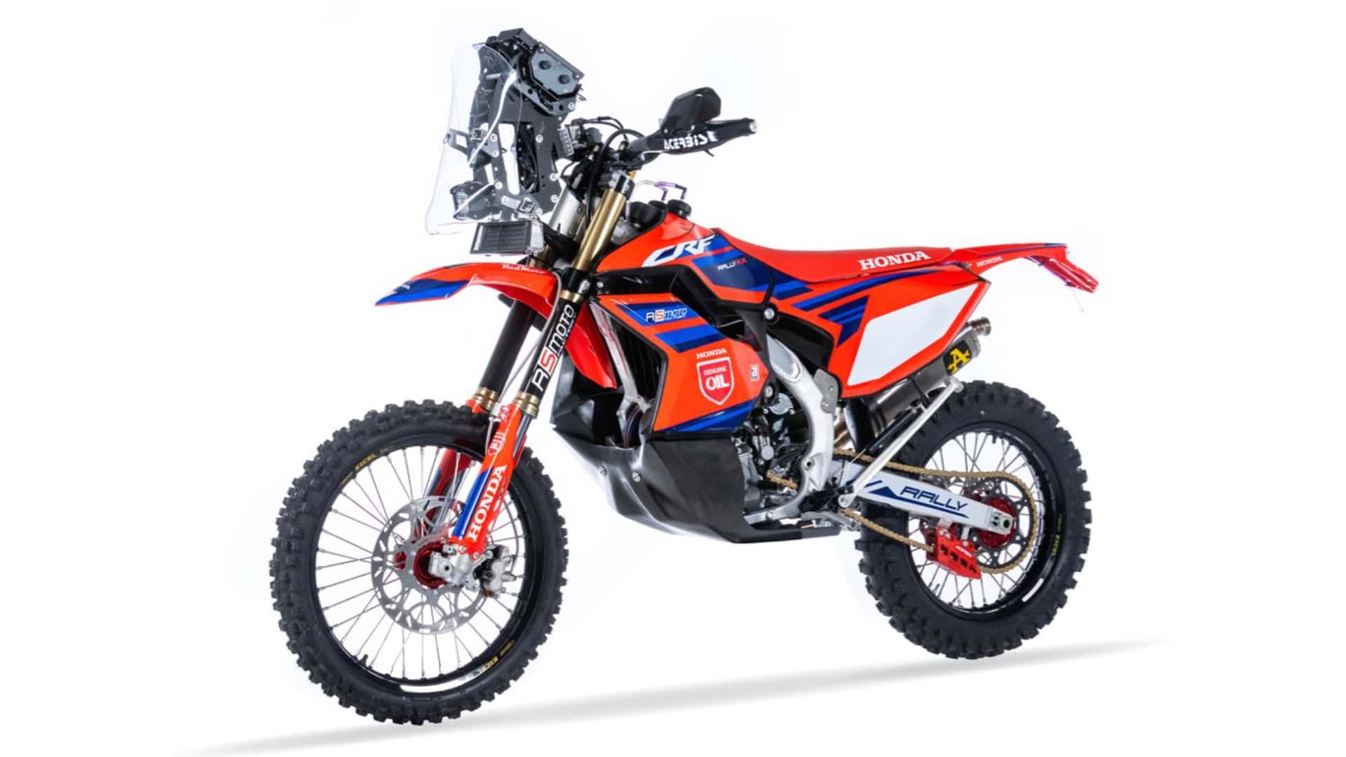 Honda CRF450RX Rally - modelo personalizado inspirado nas motos de ...