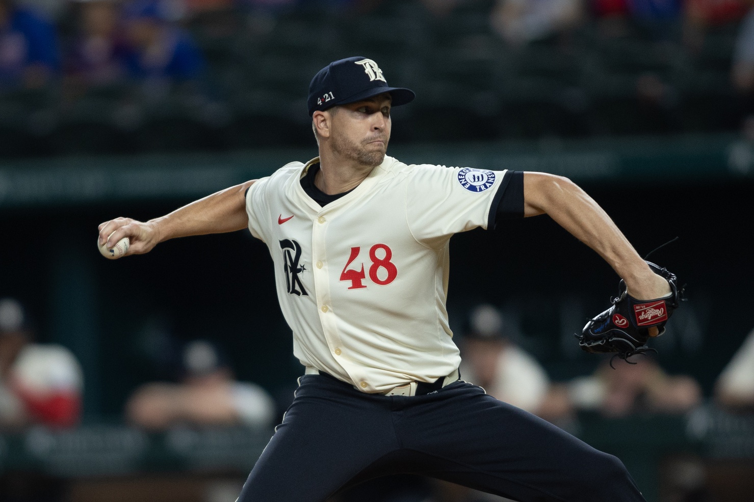 Jacob deGrom des Texas Rangers, l'As à un million de dollars, vise à ...