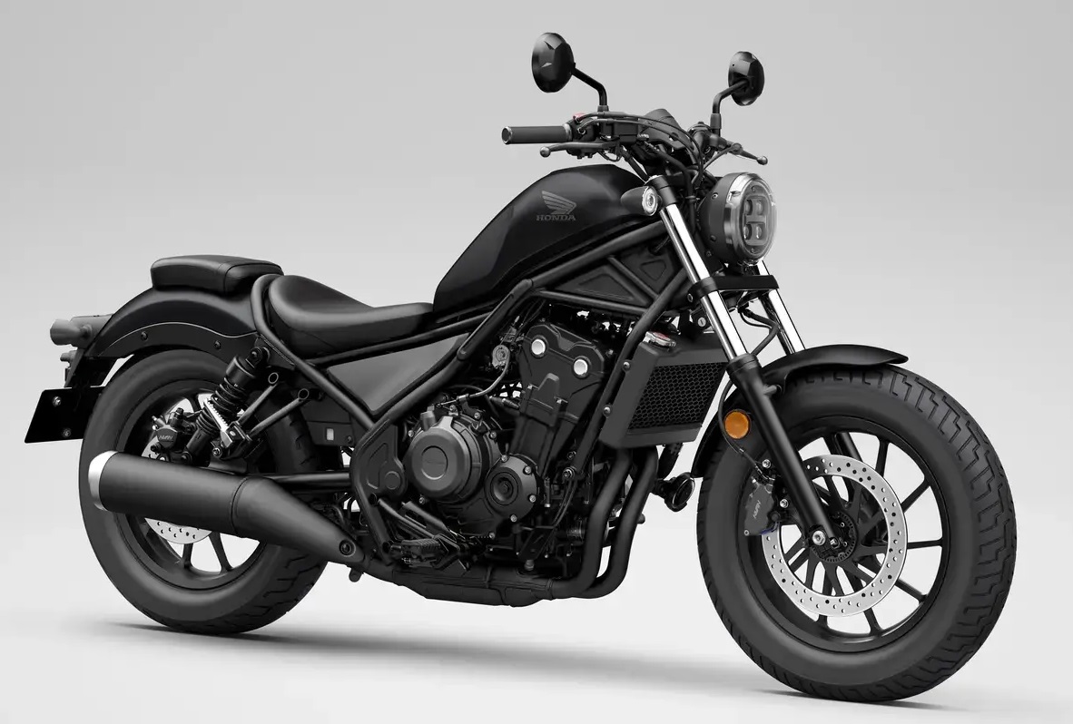 Honda Rebel 500 2025 quase a chegar: Design com alterações, novas cores ...