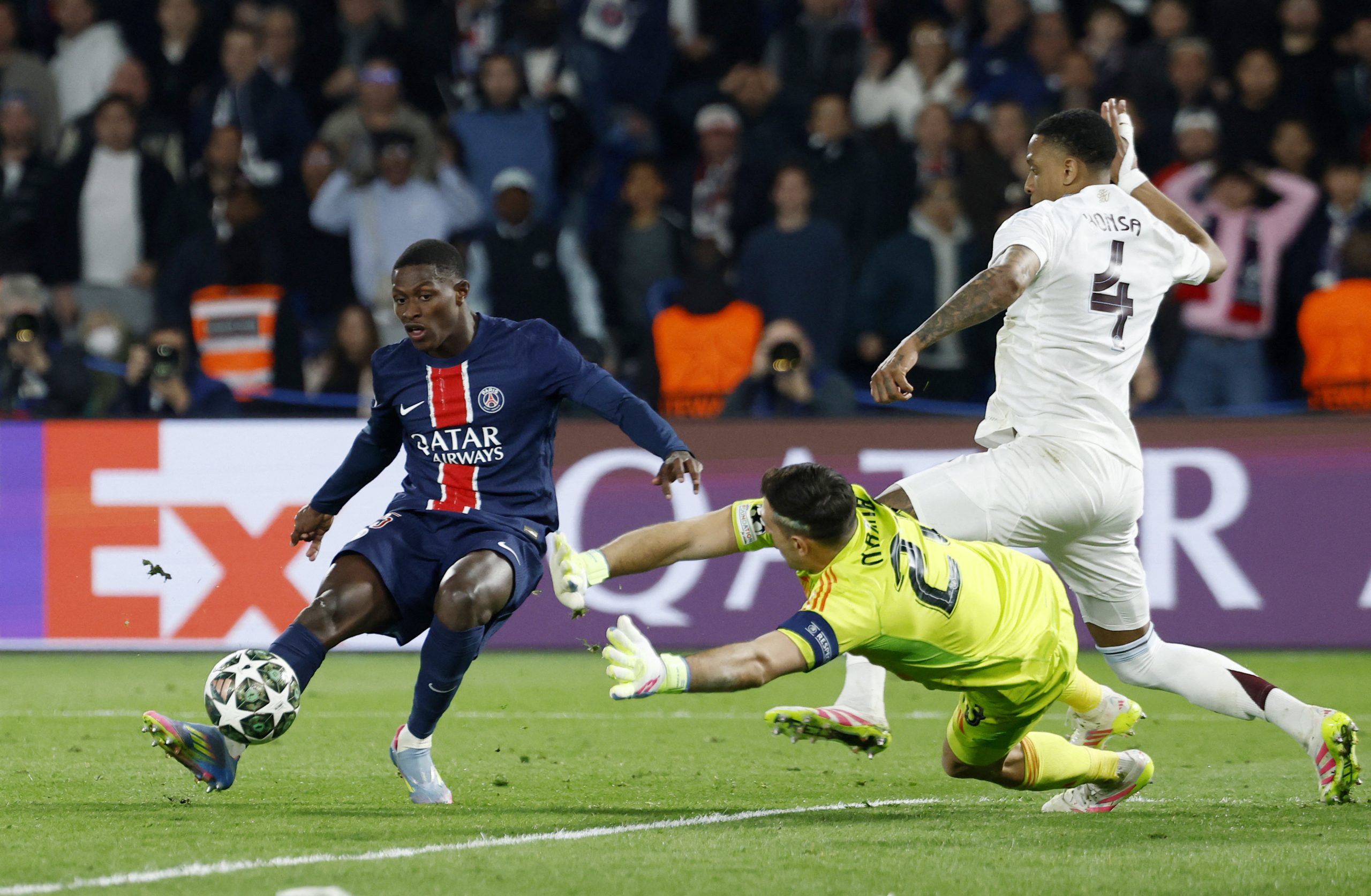 EPIC SHOWDOWN: Aston Villa vs PSG Champions League Battle - Goals ...