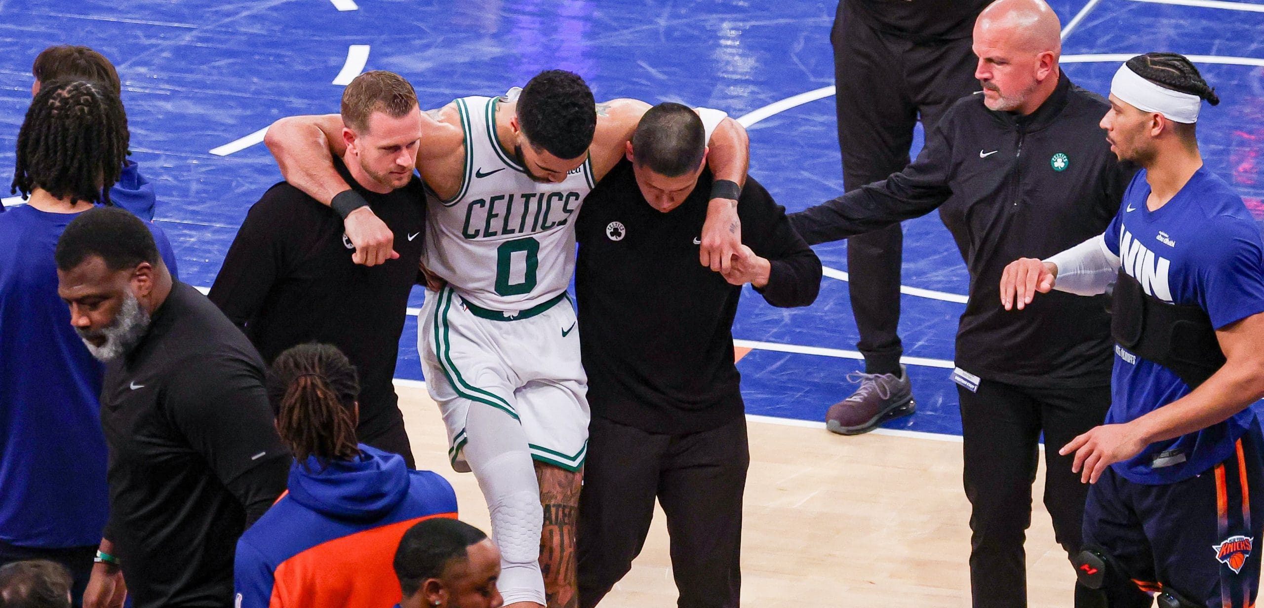 Jayson Tatum ignites Boston Celtics trade frenzy as Sam Hauser's future ...