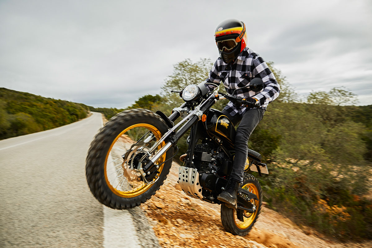 BLUROC Hero 250: A scrambler Hero mais potente - Motociclismo