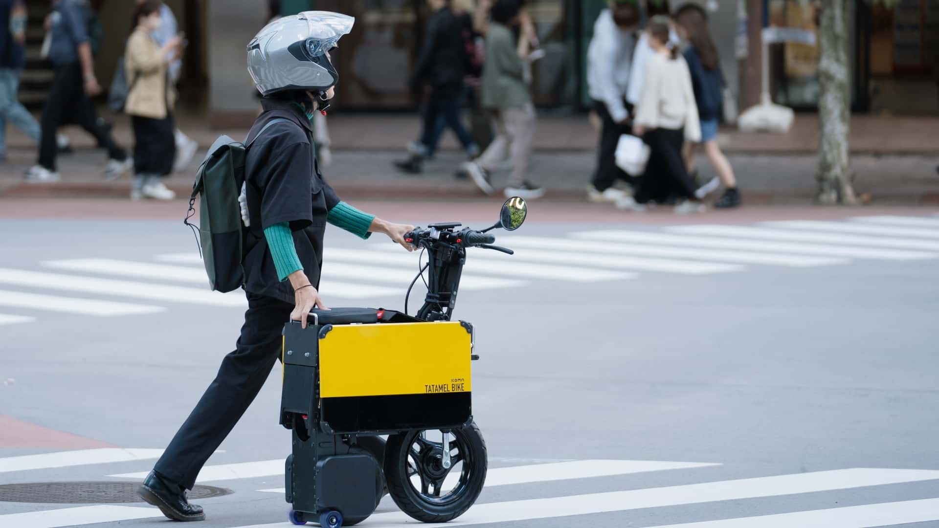 Icoma Tatamel Bike - modelo elétrico dobrável - solução prática e ...