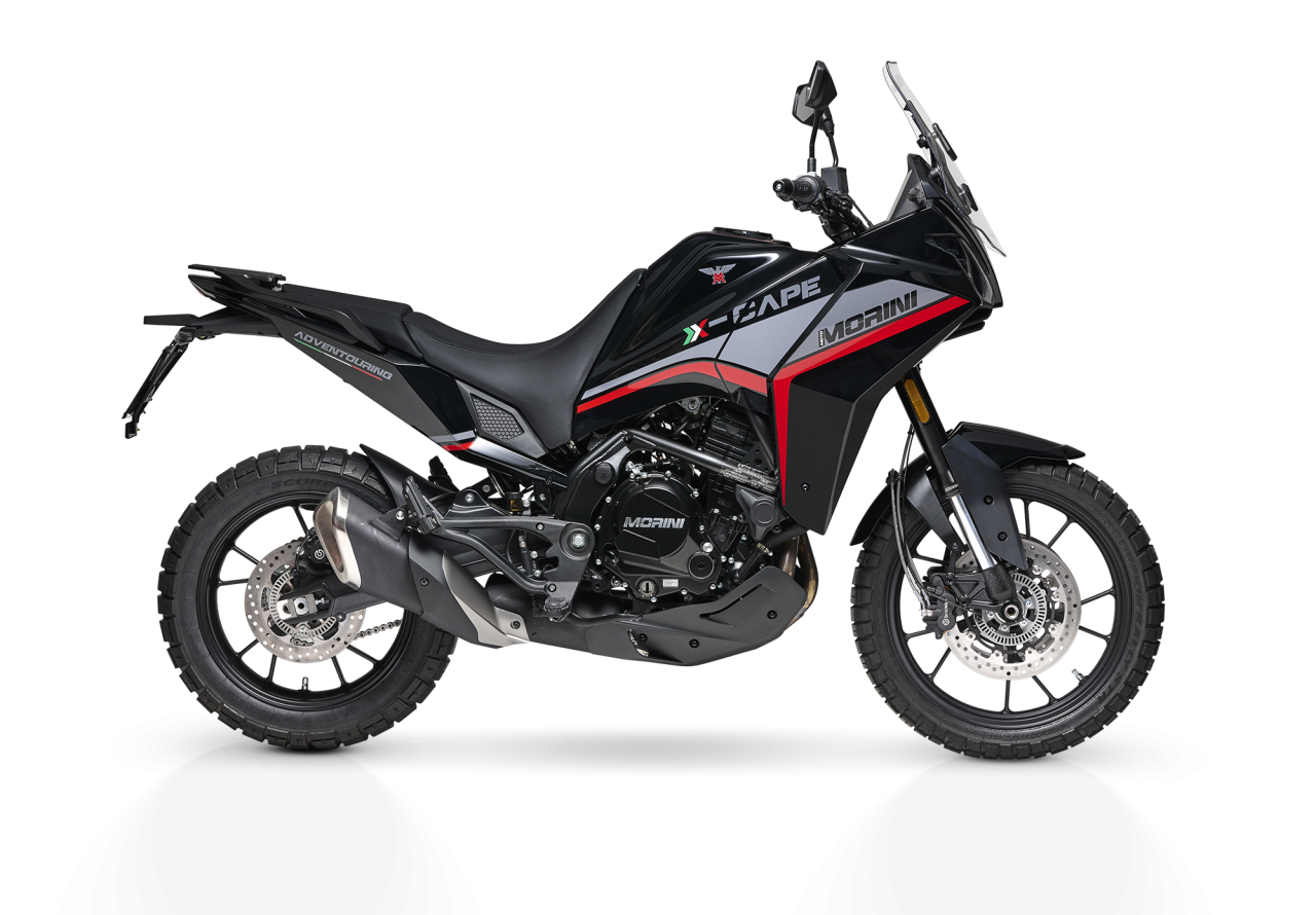 Moto Morini - nova X-Cape Black Ebony - Motociclismo