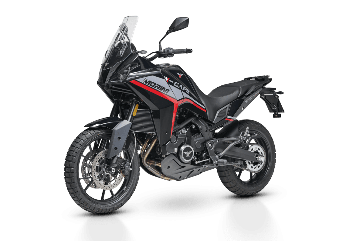 Moto Morini - nova X-Cape Black Ebony - Motociclismo